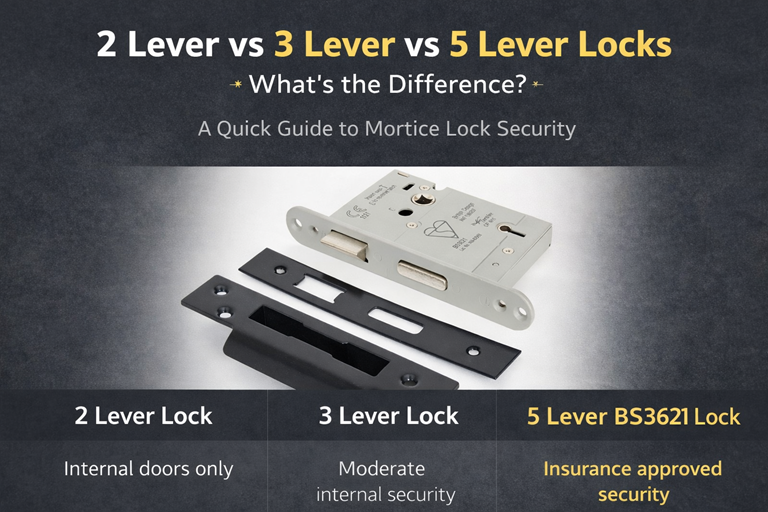 Difference Between 2, 3 and 5 Lever Locks Explained