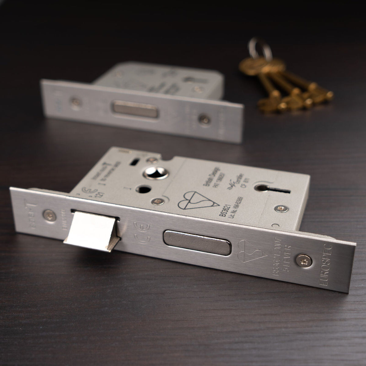 Standard Mortice Key Locks | 2, 3 & 5 Lever | BS 3621 Options