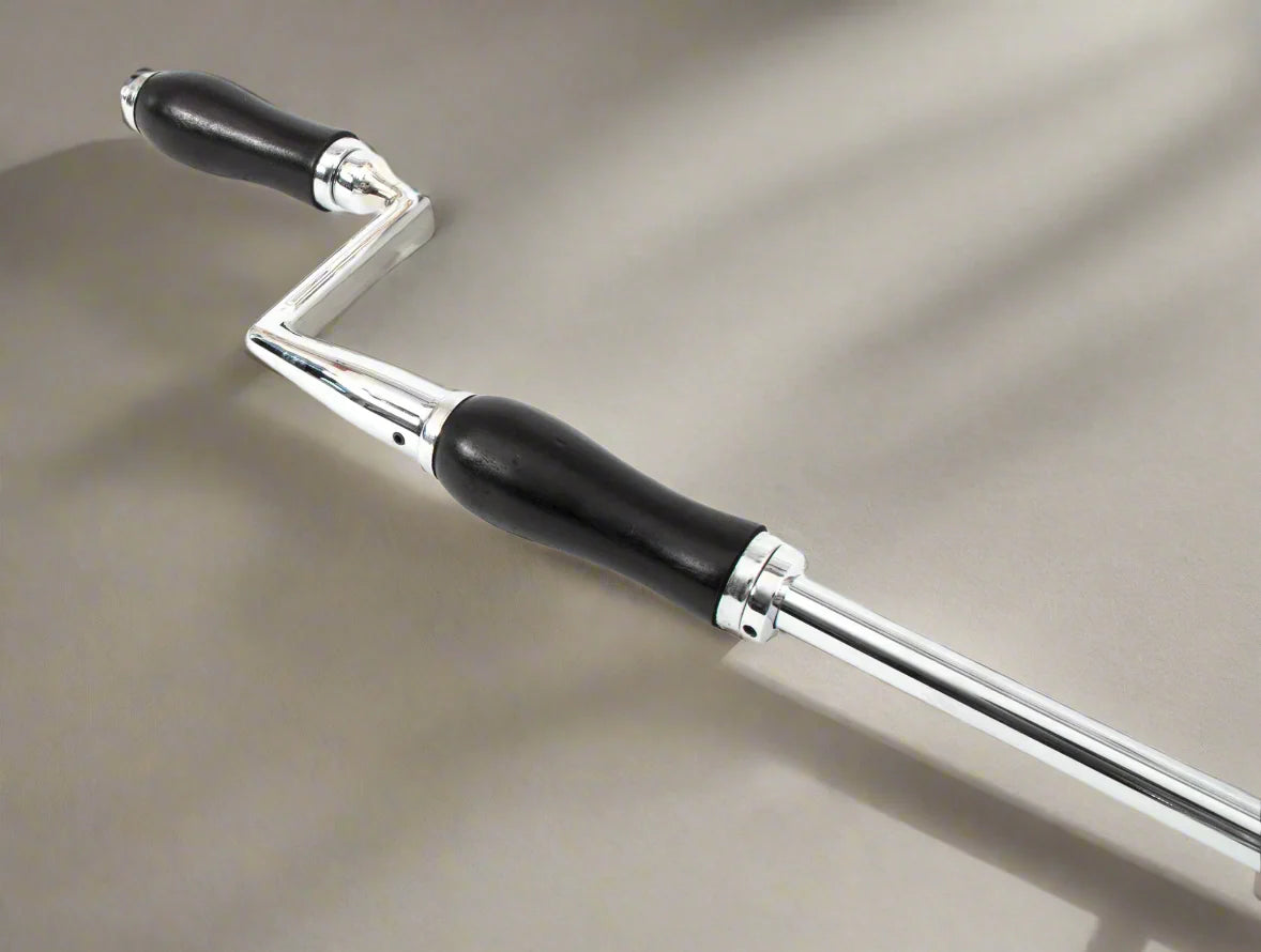 Window Winders for Fanlight Openers | Brass & Chrome Telescopic Handle