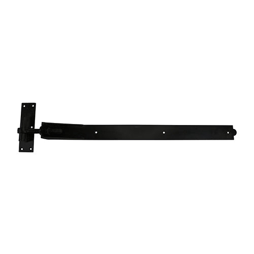 Timco - Pair of Adjustable Band & Hook on Plates - Black 900mm (1 Pairs ...