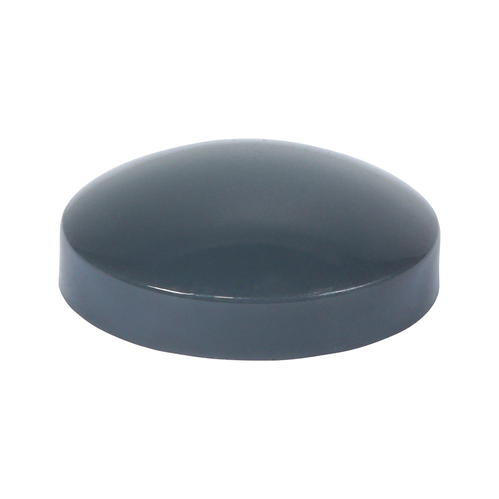 Timco - Two Piece Screw Caps - Grey To Fit 3.5 to 4.2 Screw - (100 PCS ...