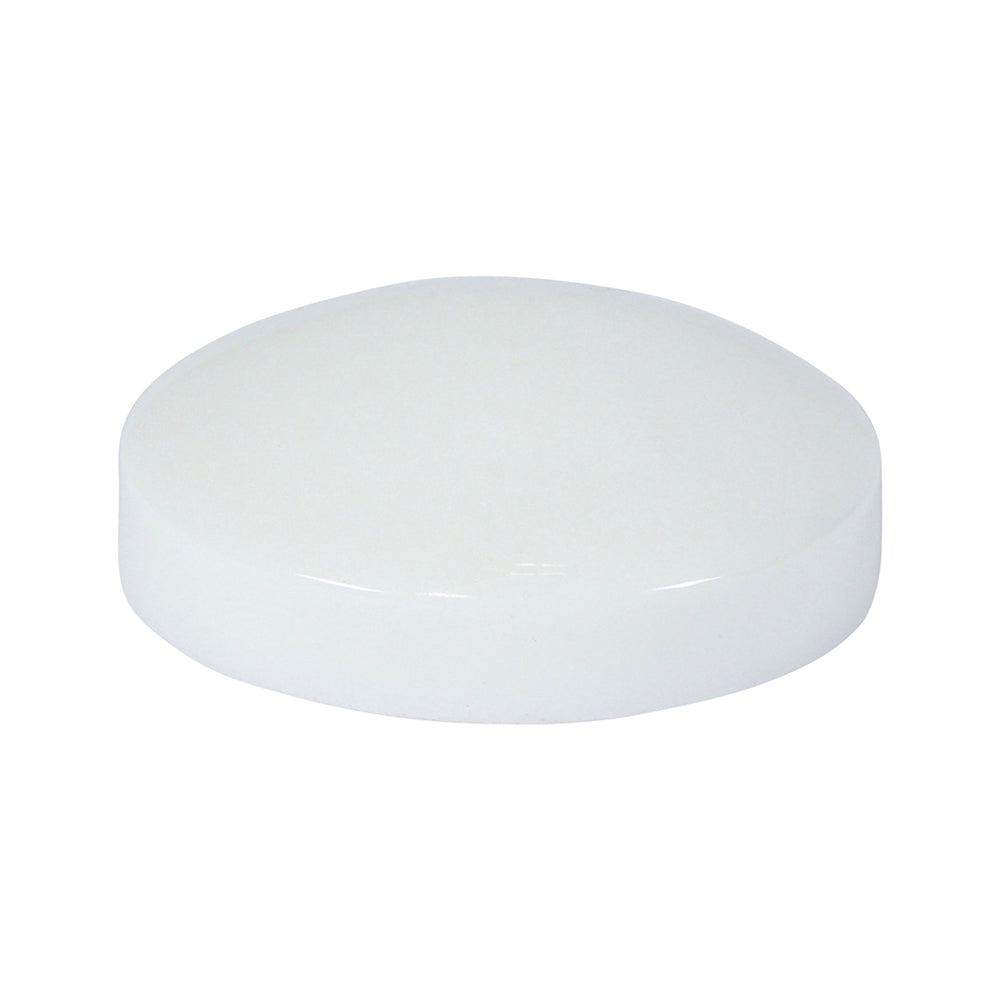 Timco - Two Piece Screw Caps - White To fit 3.5 to 4.2 Screw - (100 PCS ...