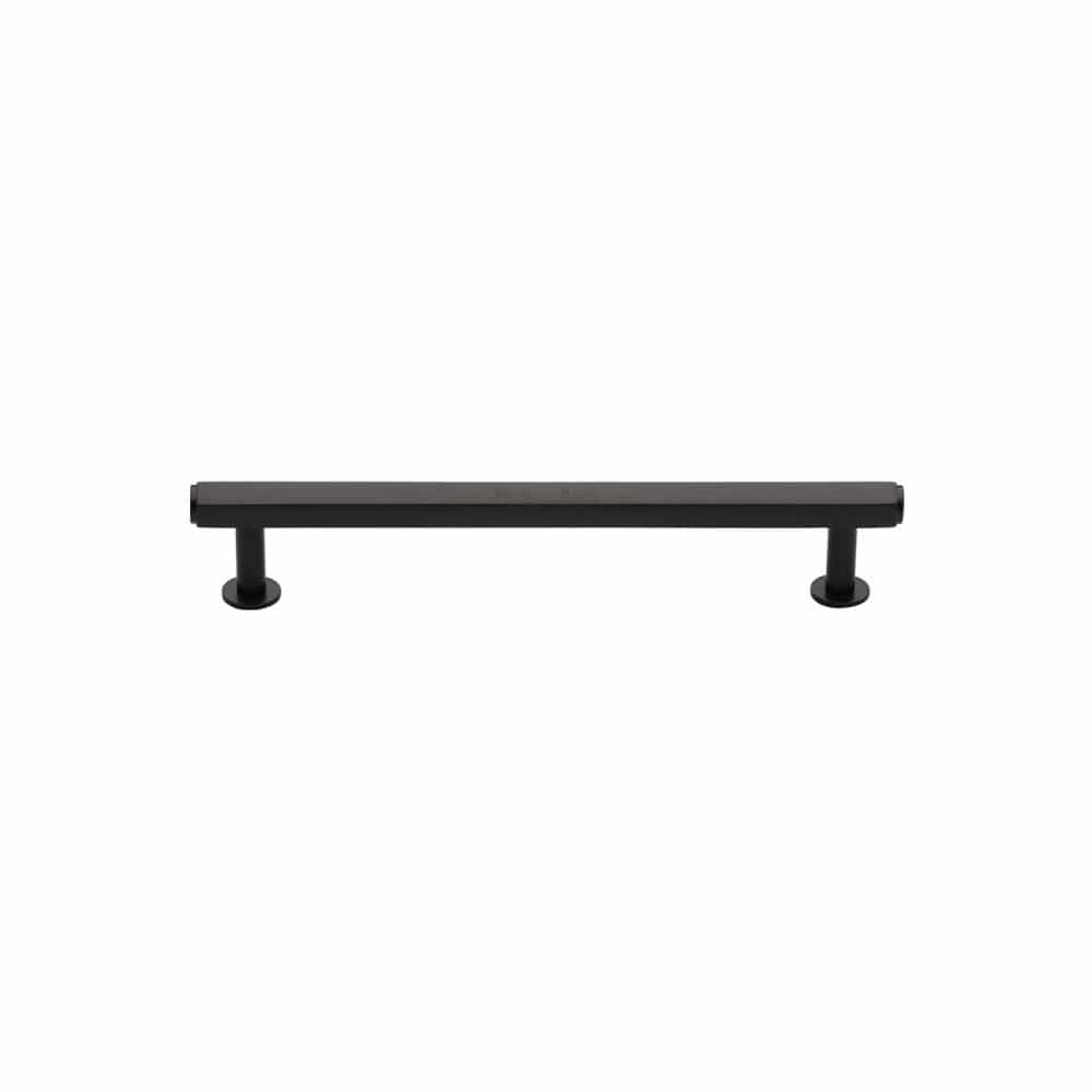 Heritage Brass - Cabinet Pull Hexagon Design with Rose 96mm CTC Matt ...